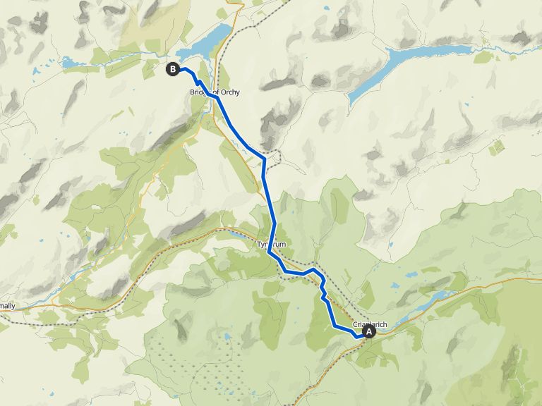 WHW4 Crianlarich-Inveroran | Wanderung | Komoot